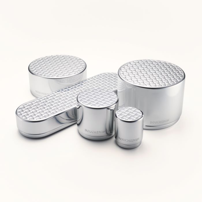 Godron Platinum Wedding Band